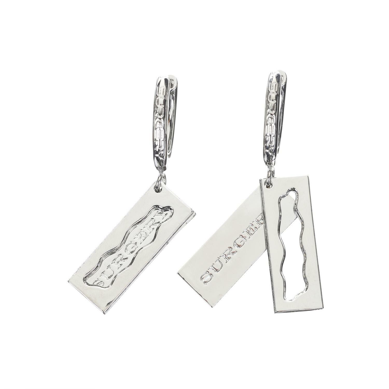 surgery pendant earrings silver Deps