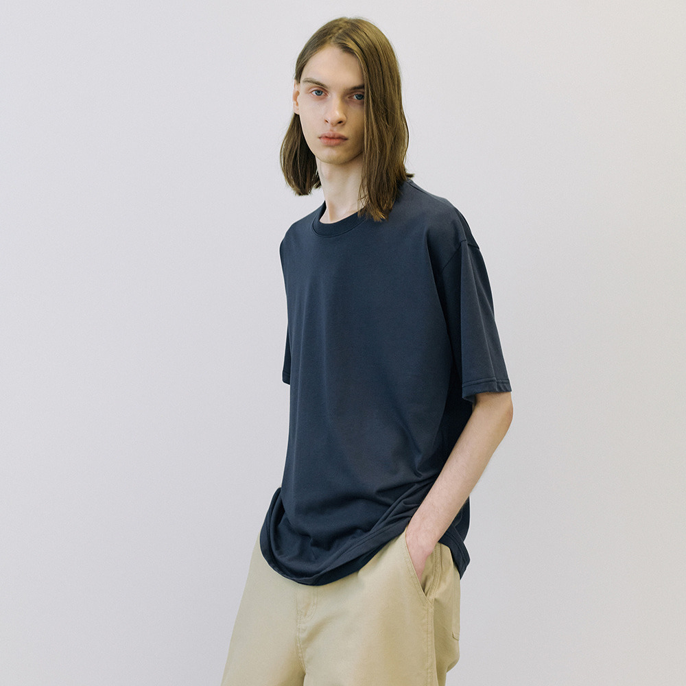 Supima premium 1/2 T-shirt (navy) Deps