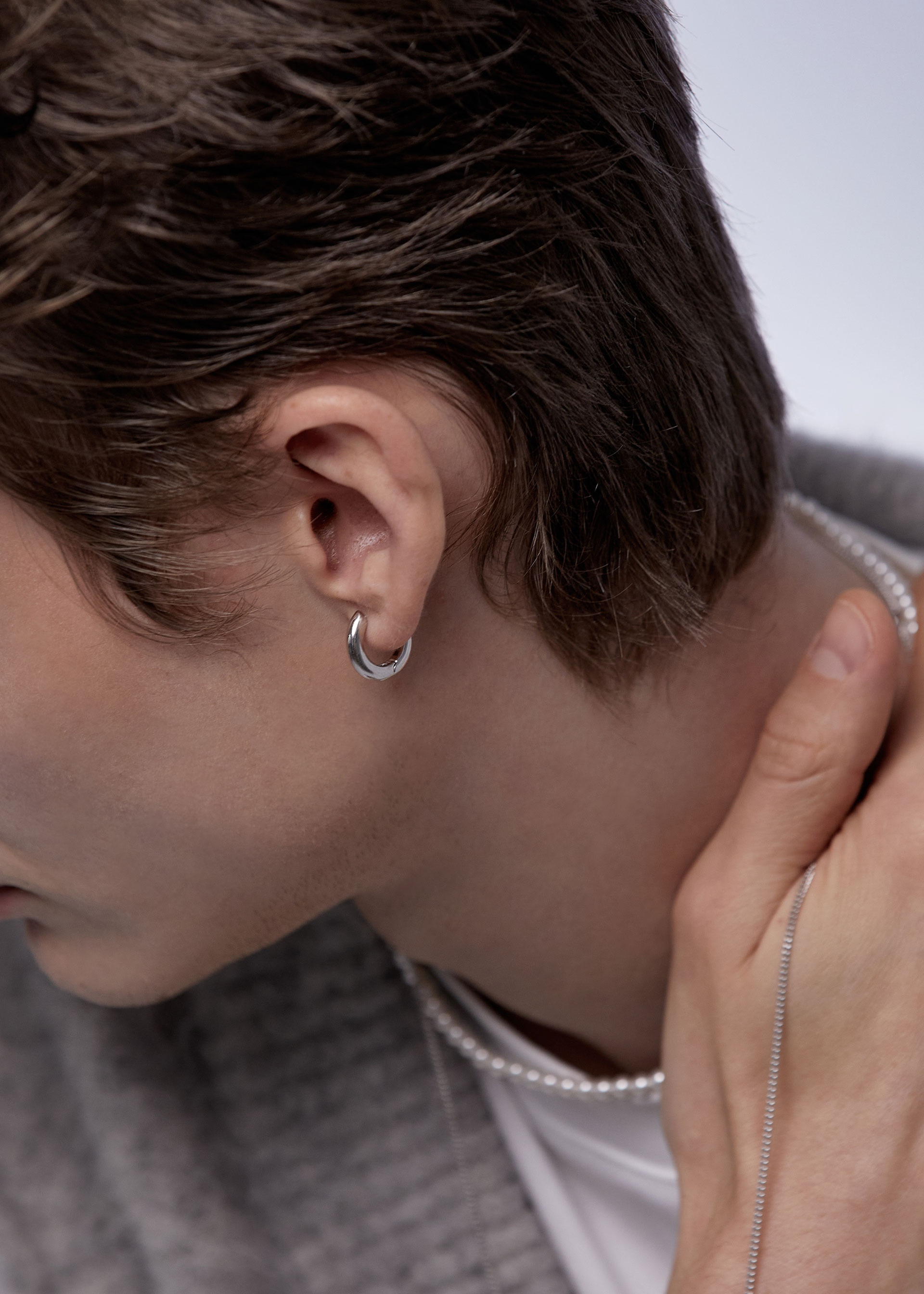 Daily One Touch Hoop Earrings Deps